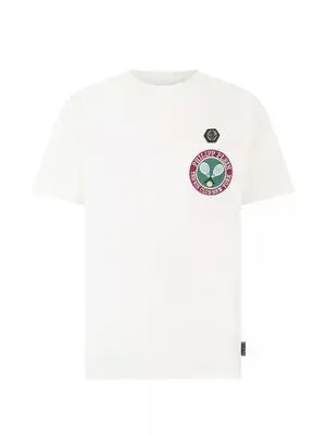 Philipp Plein Embroidered T-shirt - Neutrals