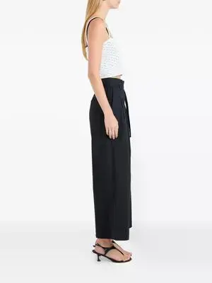 Proenza Schouler White Label Belted Pleated Trousers