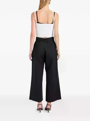Proenza Schouler White Label Belted Pleated Trousers