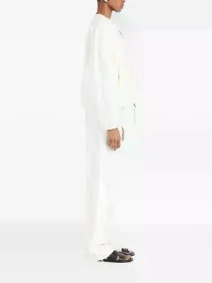 Proenza Schouler White Label Fringed Jacquard Jacket - Neutrals