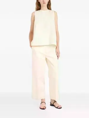 Proenza Schouler Nerina Buckle Detail Sleeveless Top - Neutrals