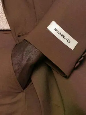 NINEMINUTES Submarine Double-breasted Blazer