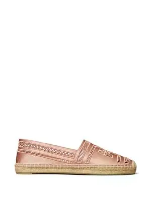 Tory Burch Open Weave Espadrilles - Pink