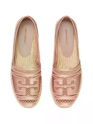 Tory Burch Open Weave Espadrilles - Pink