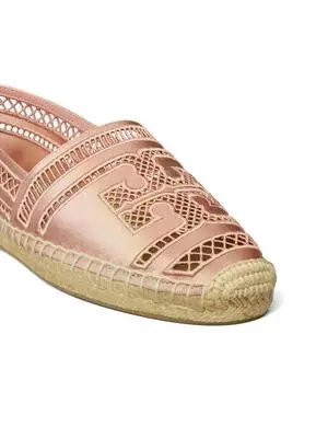 Tory Burch Open Weave Espadrilles - Pink