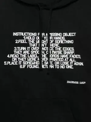 PEACEMAKER OAMC Slogan-print Hoodie