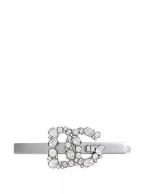 Dolce & Gabbana Embellished Re-edition Hair Clip - Silver