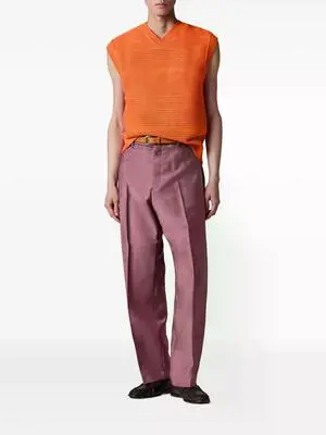 Paul Smith Open-knit V-neck Sweater Vest