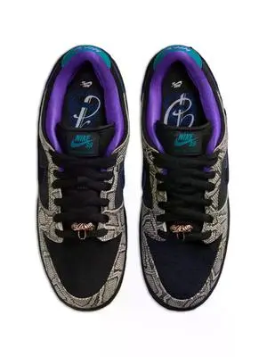 Nike Dunk Low Snakeskin-pattern Sneakers