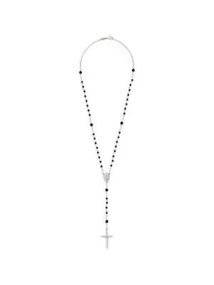 Dolce & Gabbana Tone Rosary Necklace - Silver