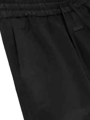 Fear Of God Crinkled Texture Wide Leg Drawstring Shorts