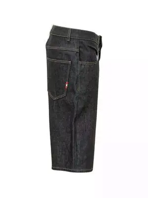 AMISH SUPPLIES Straight Leg Denim Shorts