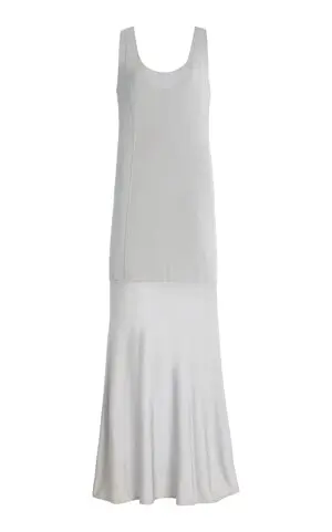 HOUSE OF DAGMAR Knit Maxi Dress - Silver