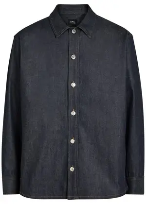 A.p.c. Surchemise Denim Overshirt - Indigo