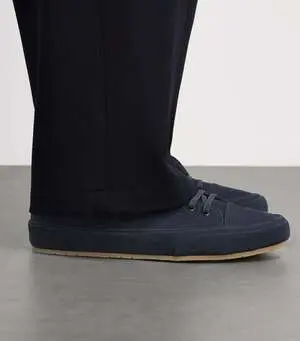 Brioni Nubuck Leather Stitch'n Turn Sneakers