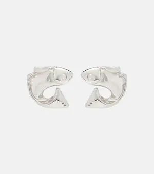 Jacquemus Poisson Earrings - Silver