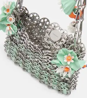 Rabanne Small Embellished Shoulder Bag