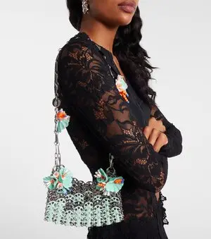 Rabanne Small Embellished Shoulder Bag