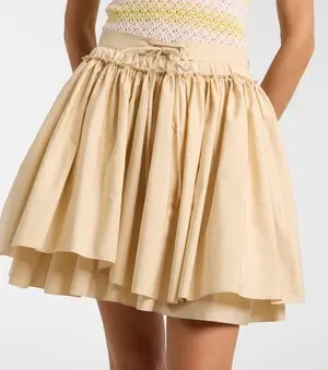Loewe Cotton Poplin Miniskirt