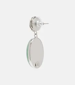 JENNIFER BEHR Ruthie Embellished Drop Earrings In Aventurine - Green