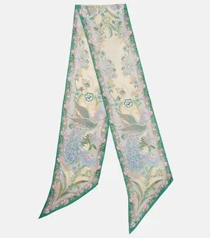 Zimmermann Floral Silk Scarf - Multicoloured
