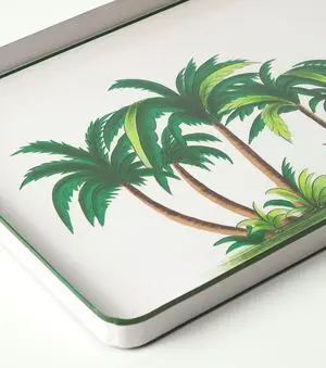 LES-OTTOMANS Palma Iron Tray