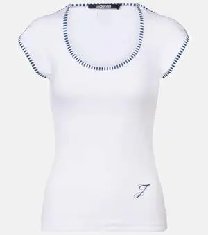 Jacquemus Cotton Jersey T-shirt - White