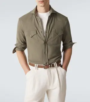 Brunello Cucinelli Cotton Overshirt