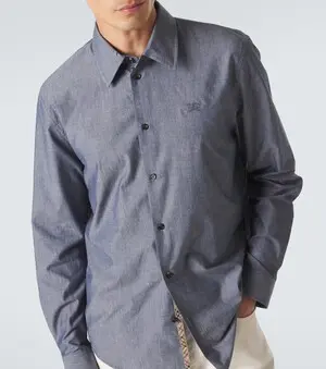 Burberry Ekd Cotton-blend Shirt