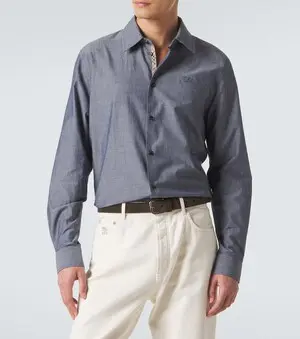 Burberry Ekd Cotton-blend Shirt