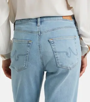 Ag Girlfriend Skinny Jeans In Light Wash