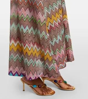 Missoni Zigzag Lame Maxi Beach Dress