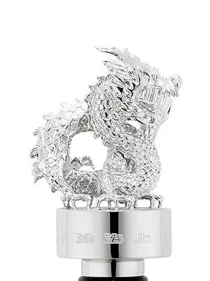 Shanghai Tang Tang Dragon Wine Stopper - Silver