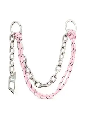 DIESEL® Chain-d M Charm - Silver