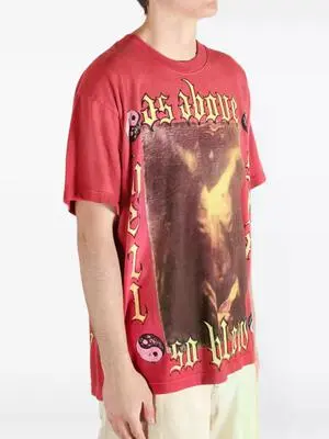 HELLSTAR As Above So Below Graphic-print T-shirt
