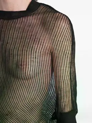 Junya Watanabe Asymmetric Mesh T-shirt