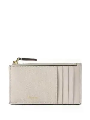 Mulberry Continental Grained Leather Card Holder - Neutrals