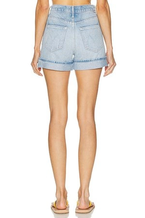 MOTHER Culotte Cuffed Short" Denim Shorts - Byob