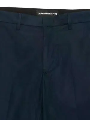 DEPARTMENT 5 Warren Logo-patch Trousers - Blue