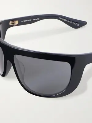 Oliver Spencer X Khaite 1974c D-frame Acetate Sunglasses