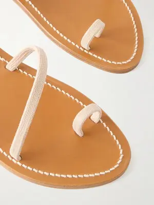 K.JACQUES Loki Leather Thong Sandals