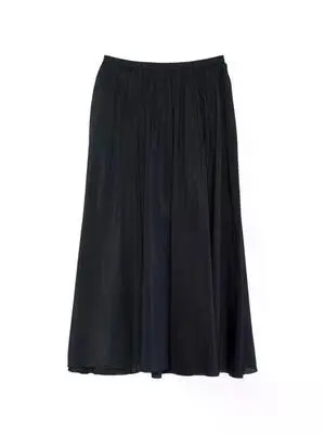 SUSANNE BOMMER Gathered Flared Maxi Skirt