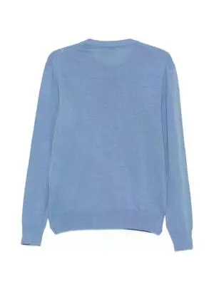 Altea Crew Neck Long Sleeve Sweater - Blue
