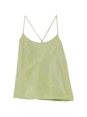 SUSANNE BOMMER Cross-back Tie-fastening Top - Neutrals