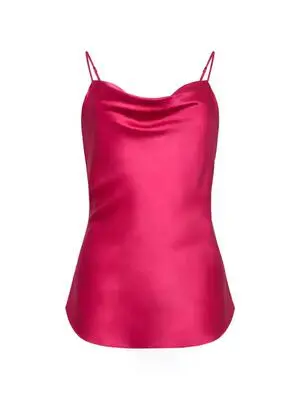 Cinq À Sept Marta Cowl-neck Cami - Pink