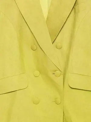 ACTUALEE Double-breasted Short-sleeve Jacket