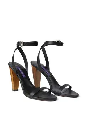 Ralph Lauren Strappy Buckled High-heeled Sandals