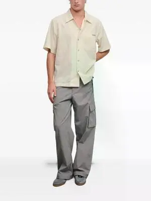 CARRER Beck Logo-detail Short-sleeve Shirt