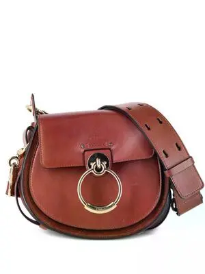 Chloé Tess Shoulder Bag - Brown