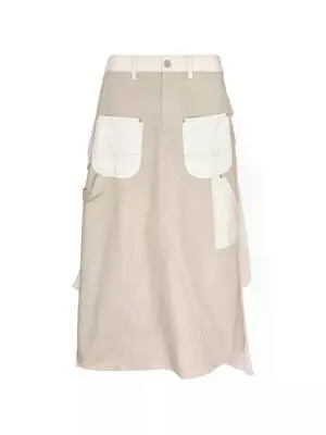 CAROLINE HU Patch Pocket Skirt